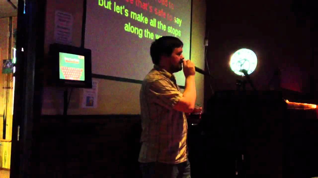 Joe Diaco belts Frank Sinatra (Karaoke Style) - YouTube