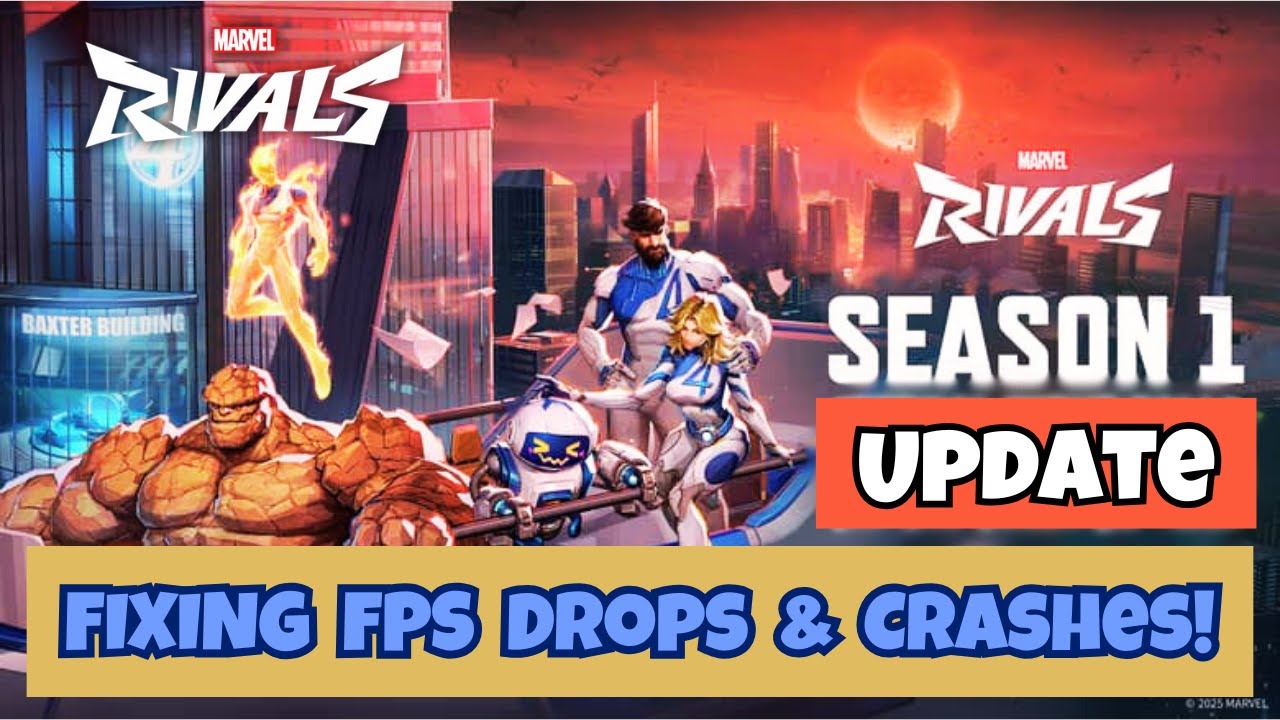 Marvel Rivals Update: FIXING FPS Drops & Crashes! - YouTube