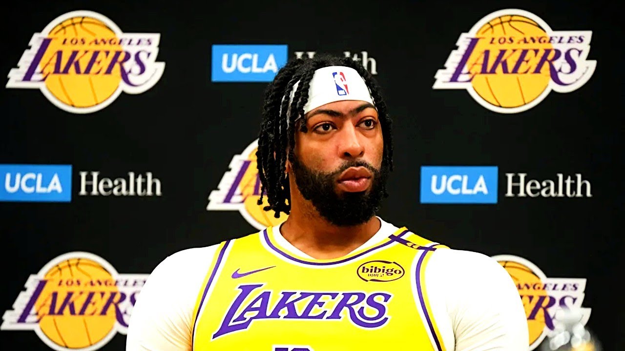 Lakers Star Anthony Davis Makes, First Post On X, In Over 2 Years - YouTube