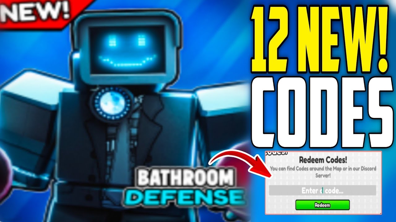 ⚠️Update!! New⚠️BATHROOM TOWER DEFENSE CODES (MARCH 2024) - ROBLOX ...