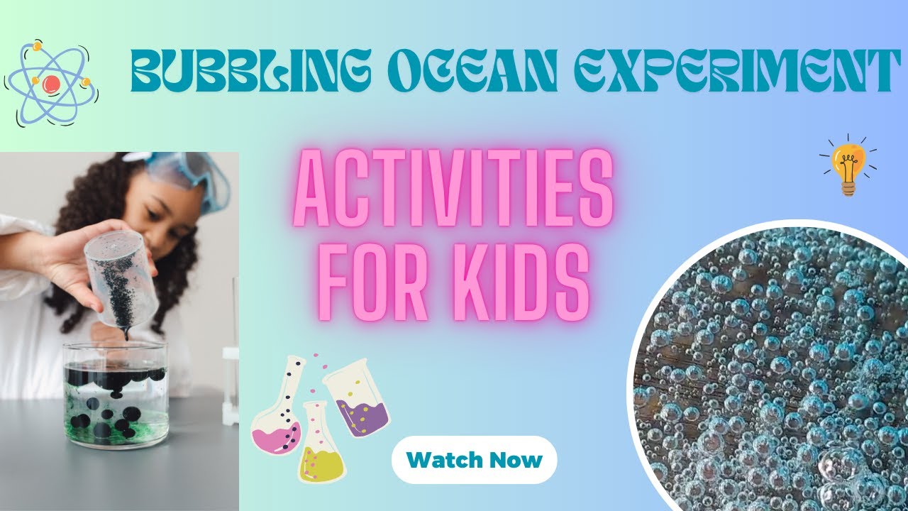 BUBBLING OCEAN EXPERIMENT | ULTIMATE EARTH AND CRYSTAL SCIENCE KIT ...