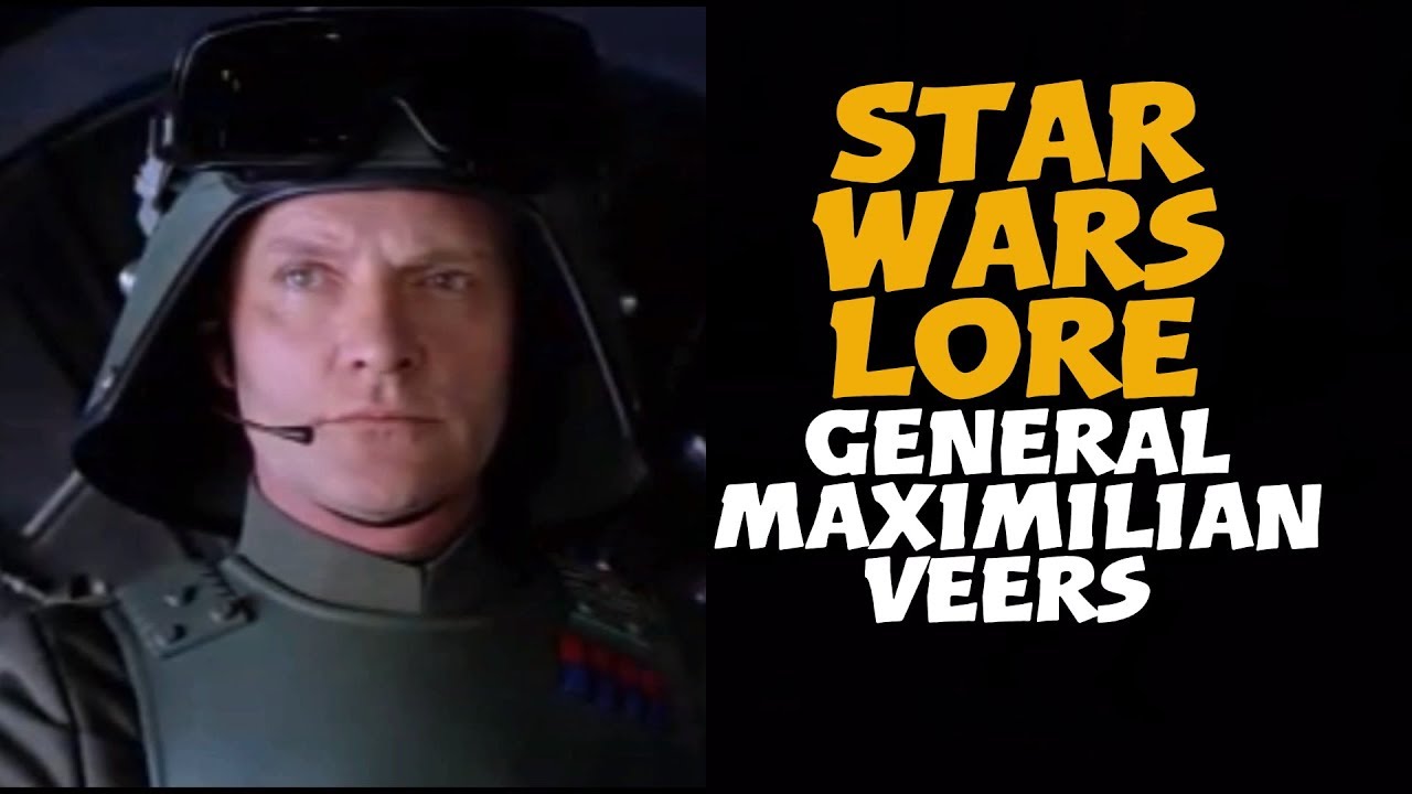 General Maximilian Veers / Star Wars Characters - YouTube