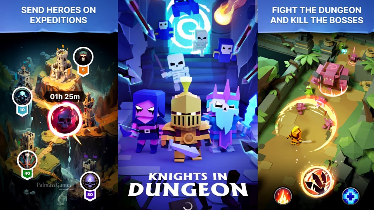 Knights in Dungeon - Gameplay Android - YouTube