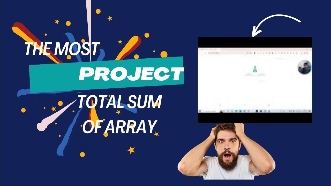 Project Demo On Total Sum Arrays By Using Django Youtube