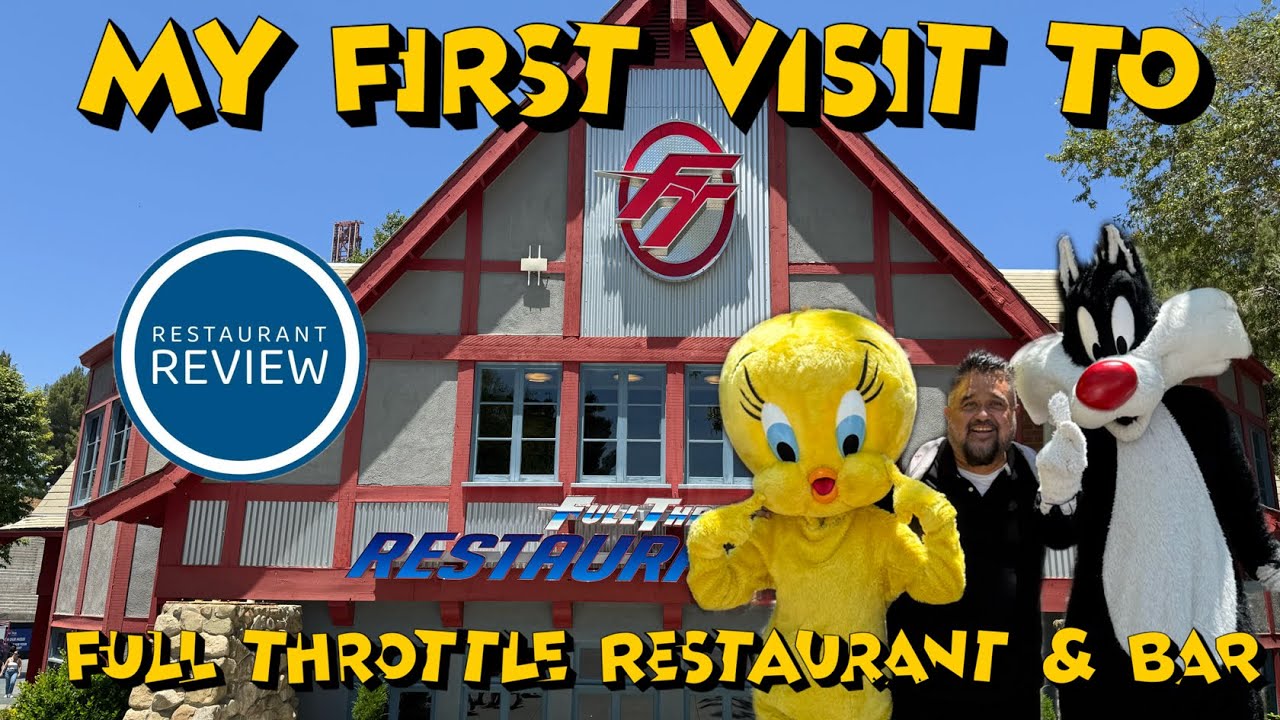 My Very FIRST Visit to Six Flags Magic Mountain Full Throttle ...