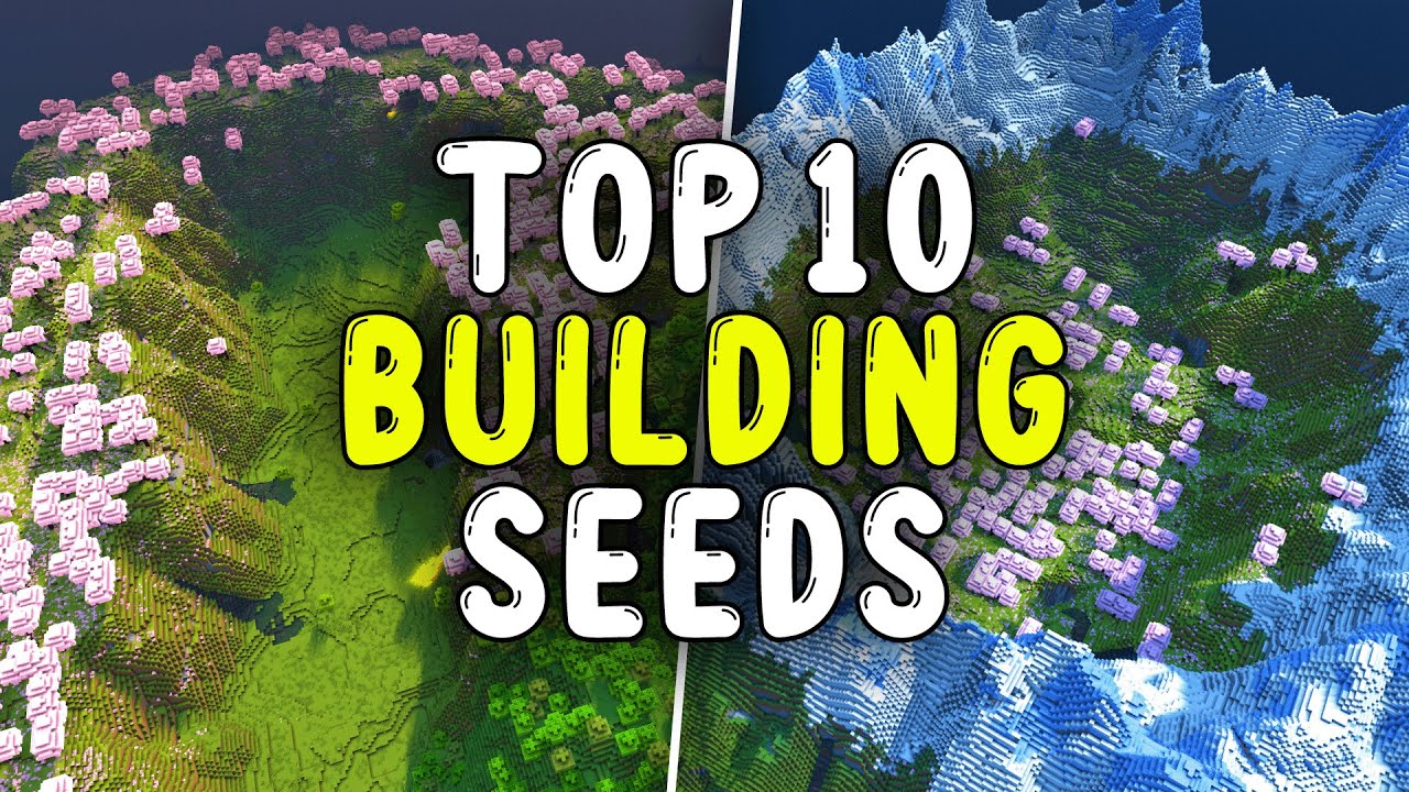 10 BEST SEEDS For BUILDING In Minecraft 1.21! - YouTube