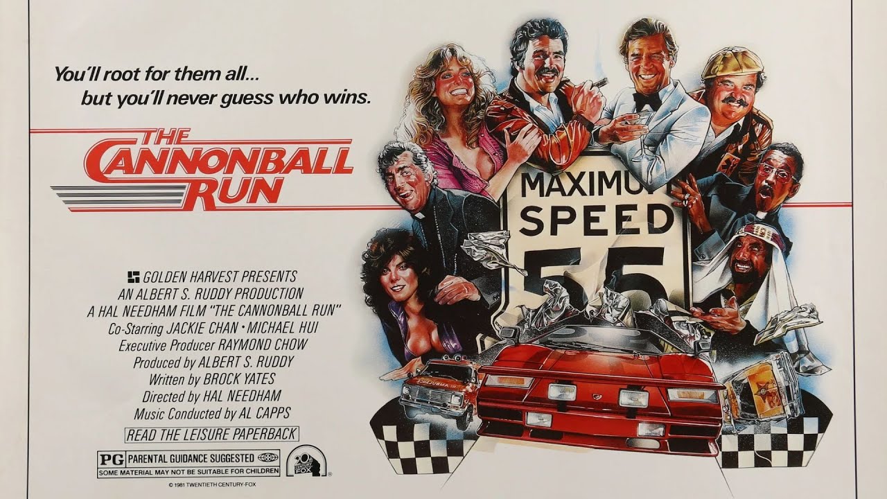 Movie Monday | The Cannonball Run (1981) - YouTube