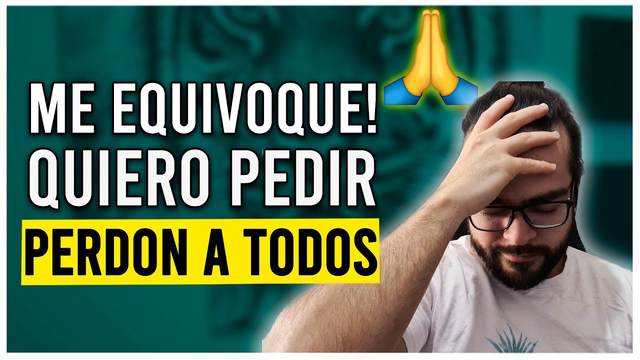 🆘Pido disculpas a la comunidad en General🆘 - YouTube