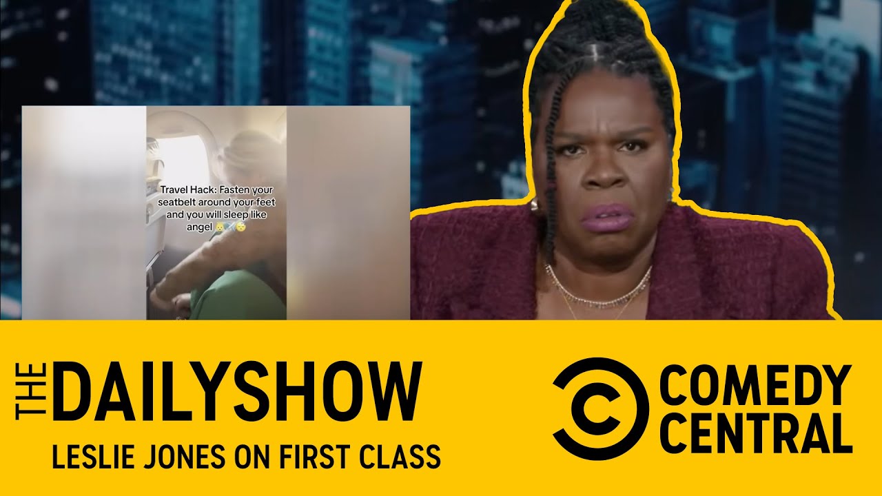 Leslie Jones On First Class | The Daily Show | Comedy Central Africa ...