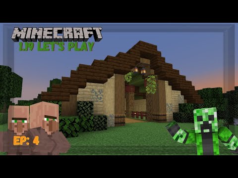 VILLAGER PROGRESSION AND A BARN FOR THE ANIMALS | Minecraft 1.19 Let's ...