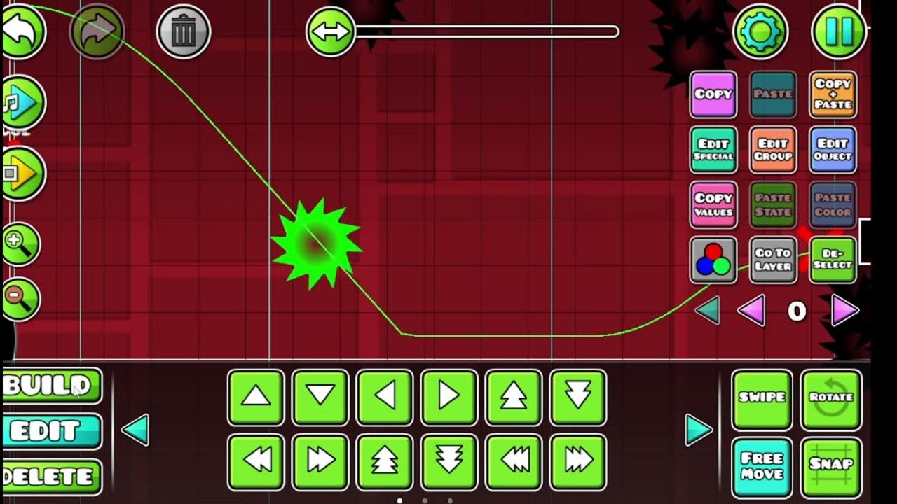 Geometry Dash Level Making P1 - YouTube