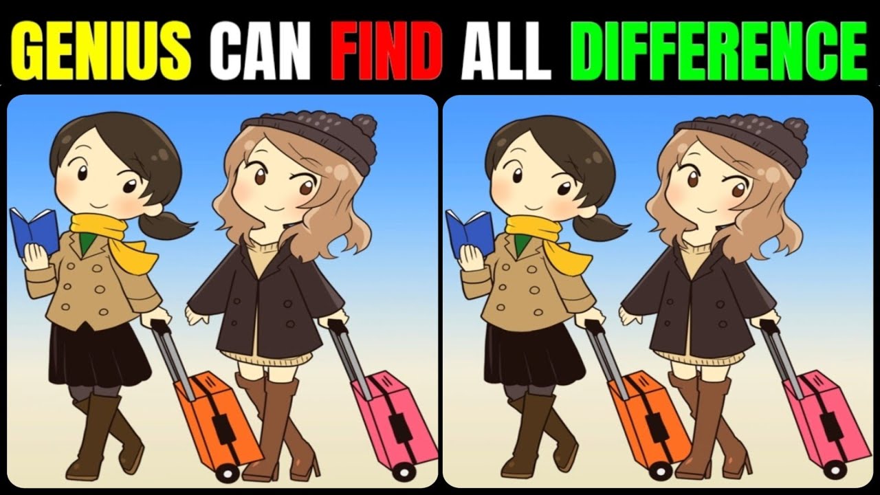 Spot The Difference: Very Few People can Spot the Difference [Find the ...