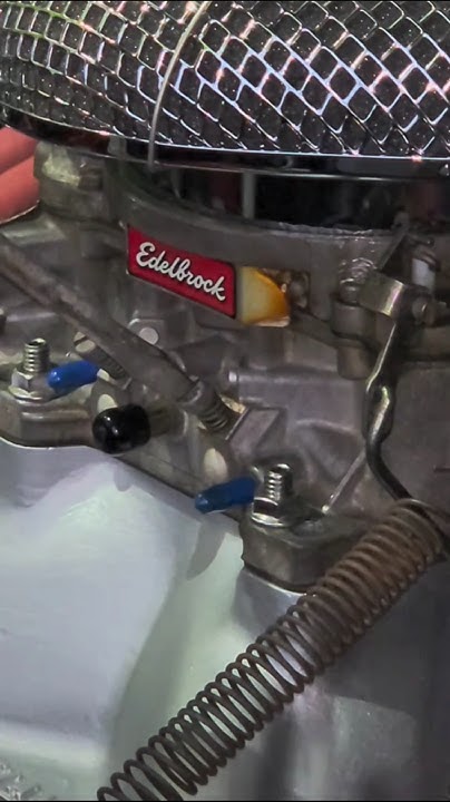 Edelbrock Carburetor Tuning - Idle Mixture Screws #Carburetor #classiccar #mopar - YouTube