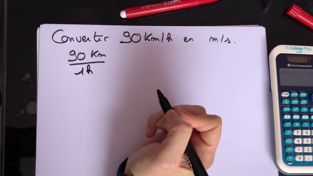 4 me 3 me Conversion Vitesse Km h En M s YouTube 4 me 3 me Conversion Vitesse Km h En M s YouTube