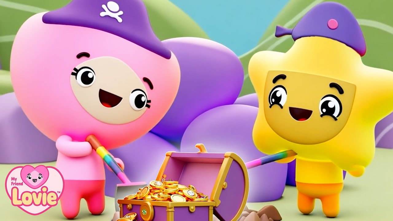 My Friend Lovie | Brand New Season 3 - Treasure Hunt Adventure! | Kids ...