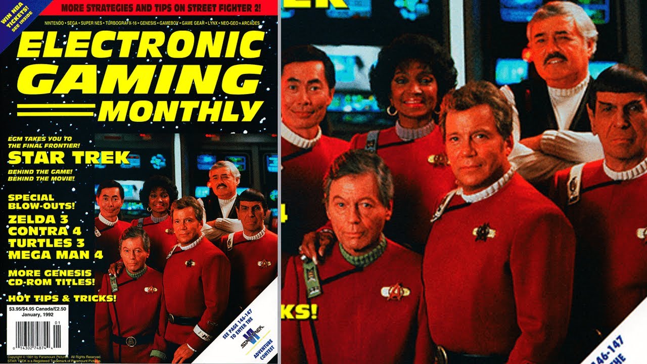 Electronic Gaming Monthly Issue 30 (Jan 1992) - YouTube