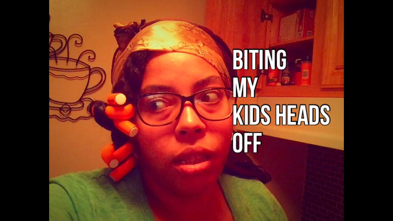 Mom Vlogs //Biting my kids heads off - YouTube