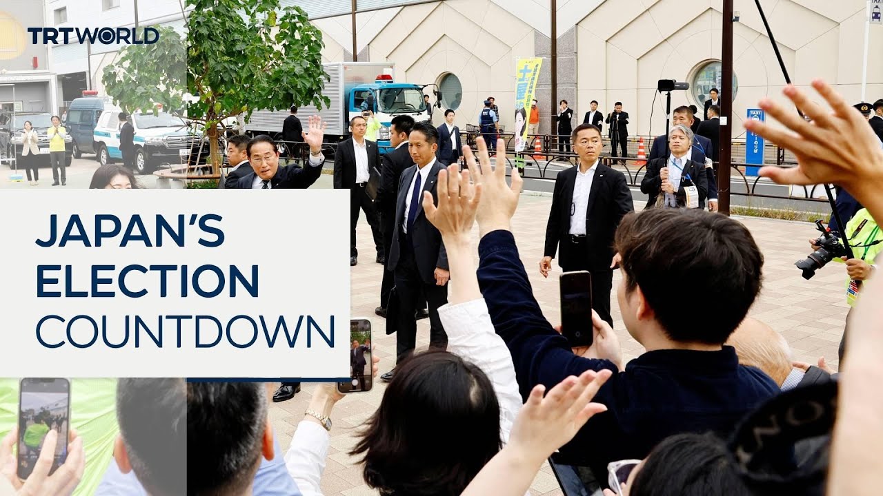 Japan goes to polls on Sunday for general election - YouTube