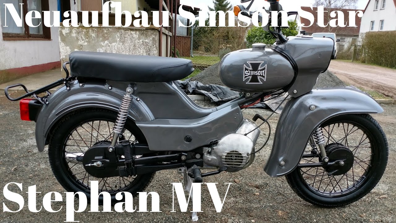 Simson SR4-2 Star - Tuning - Restauration - Neuaufbau - Restoration ...