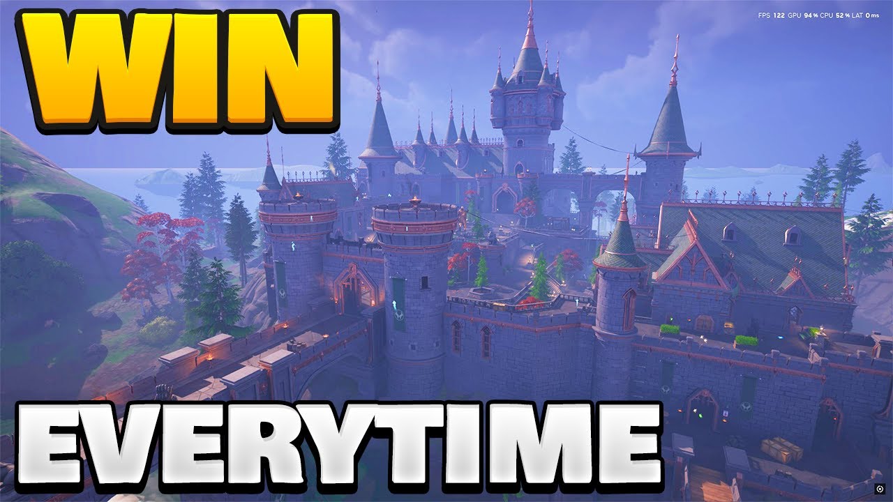 How to WIN at Fortnite CASTLE DOOM EVERYTIME (Looting Route) - YouTube