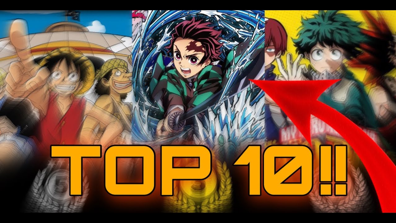 TOP 10 MOST POPULAR ANIME (GOOGLE SEARCH) - YouTube