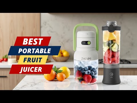 Best Portable Fruit Juicers 2025 – Top 5 Picks for Smoothies on the Go!