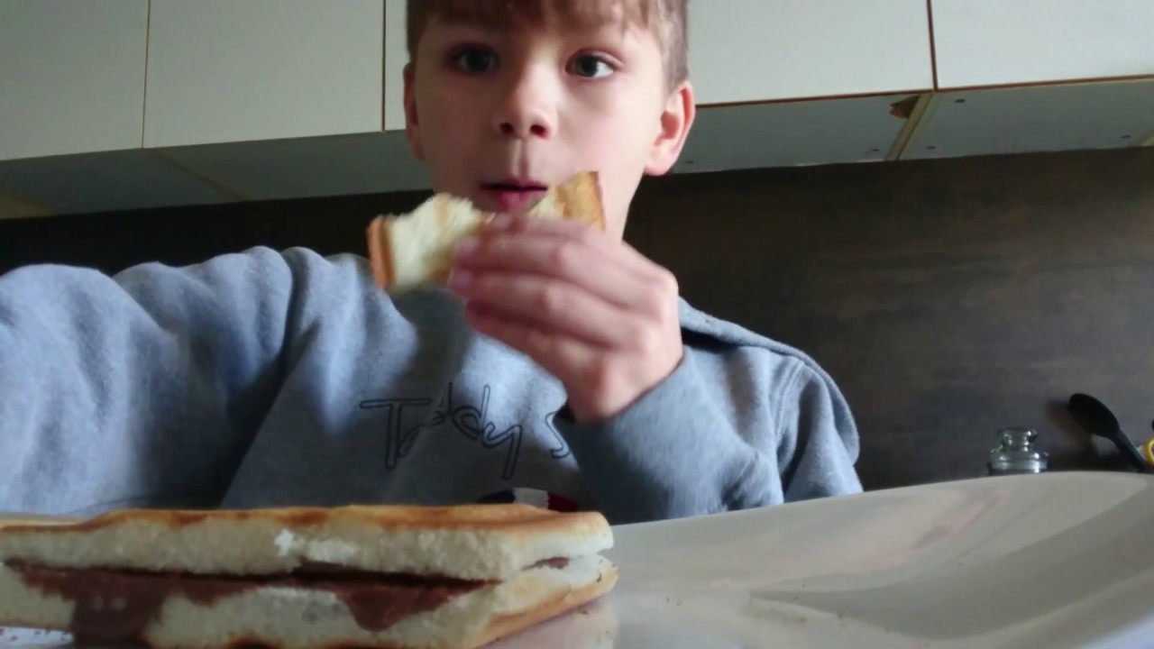 Tuto cuisine - crock-monsieur au nutella - YouTube