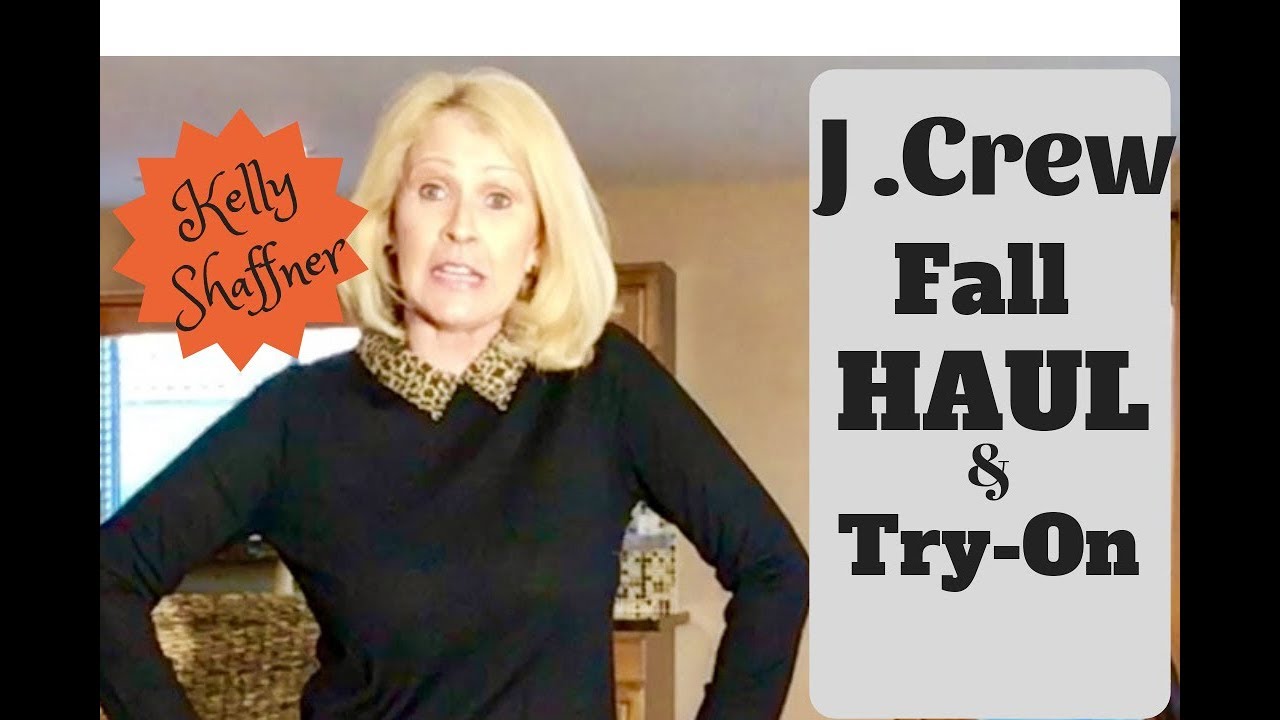 J Crew Haul & Try On || October 2018 - YouTube