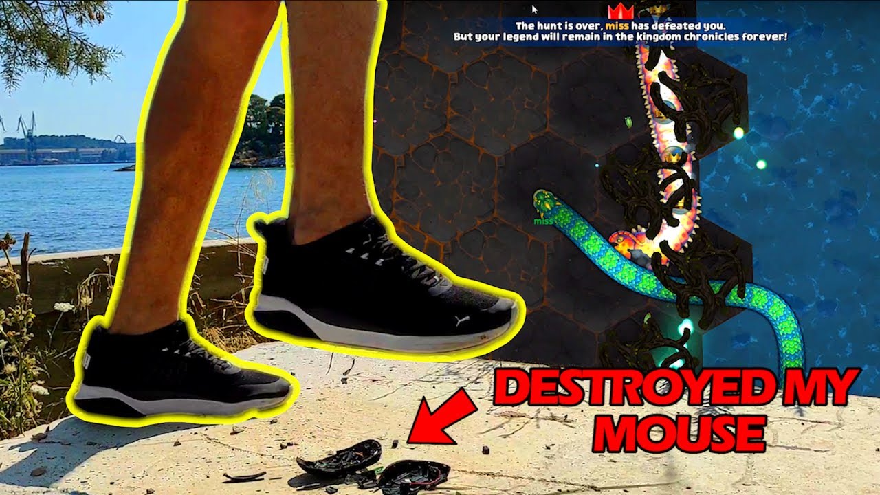 Little Big Snake RAGE MONSTER 👹😹 What happens when I die with 1 000 000 ...