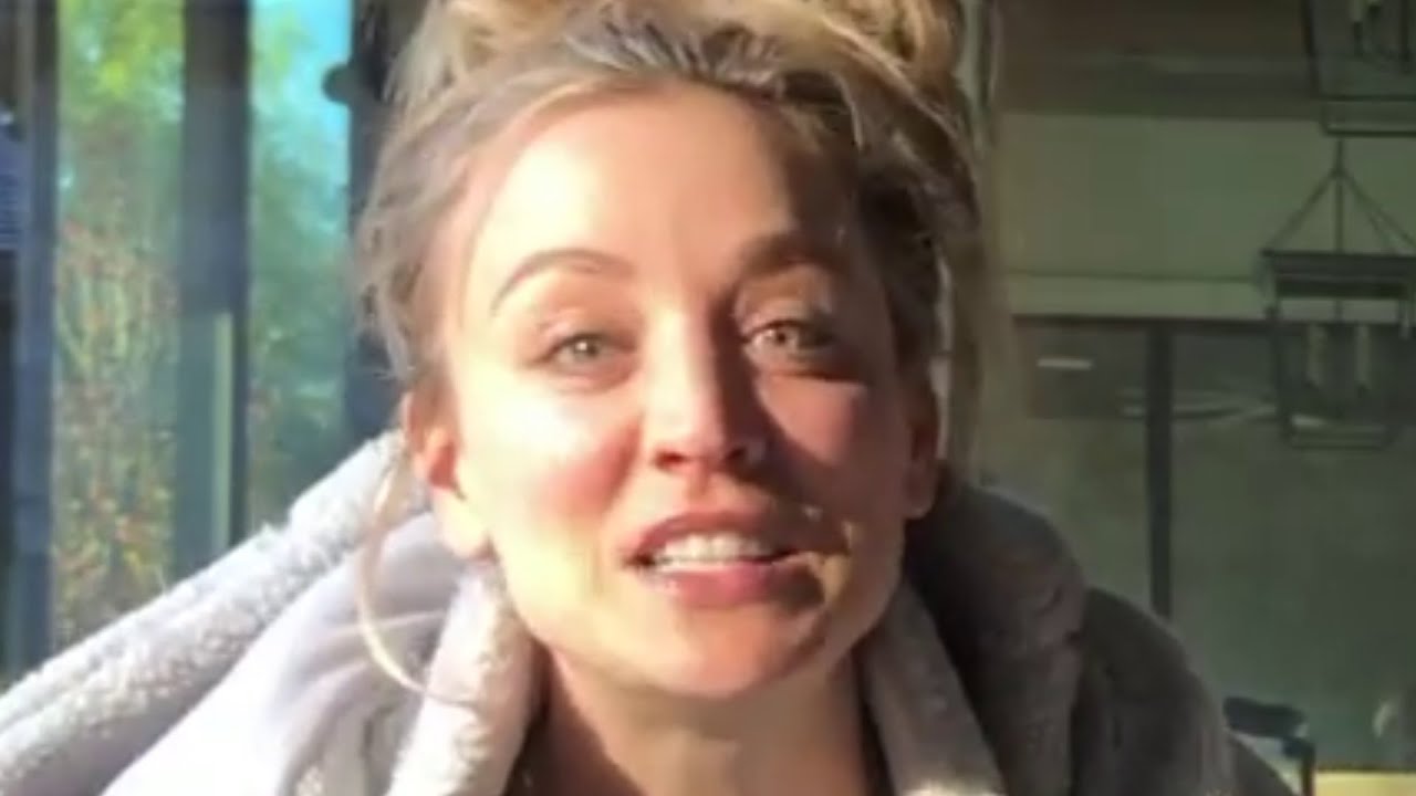 Kaley Cuoco Let's Have a Drink - YouTube