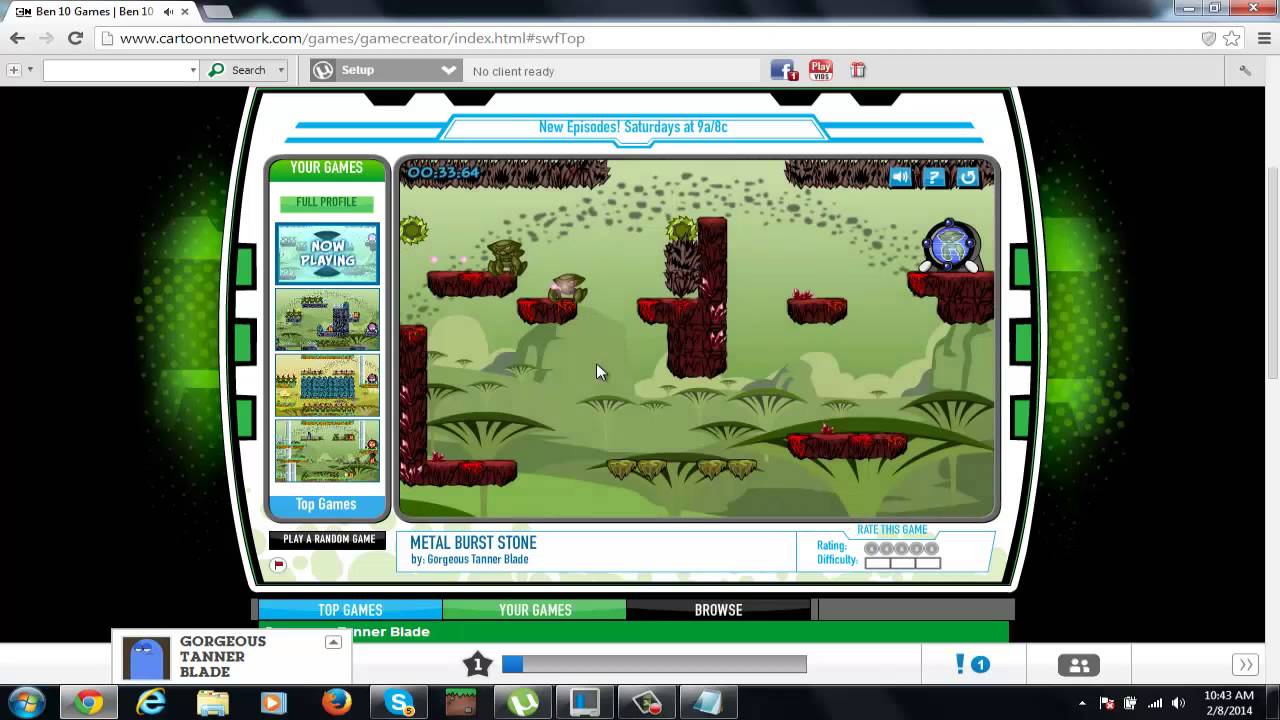 Lets Play : Ben 10 Game Creator - YouTube