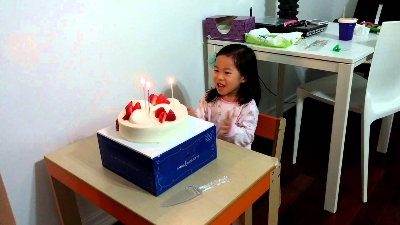Happy birthday song in Chinese, English and Korean - YouTube