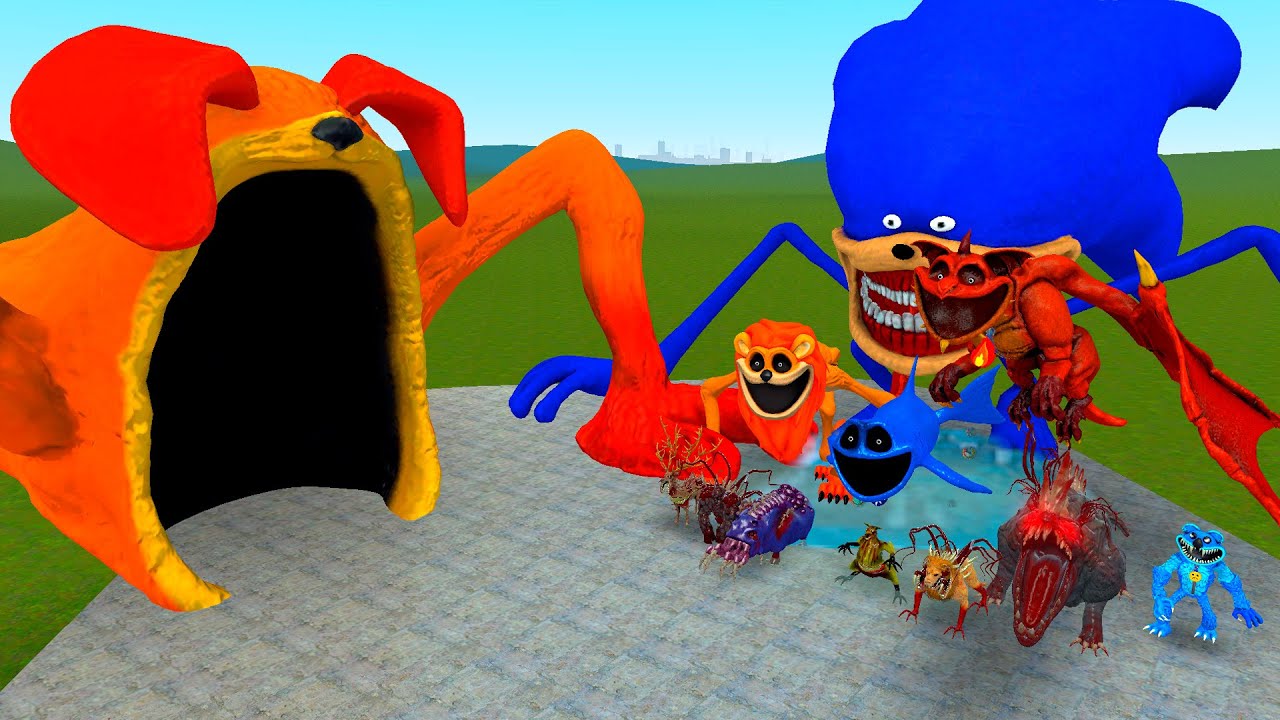NEW SMILING CRITTERS SPRUNKI In Garrys Mod! - YouTube