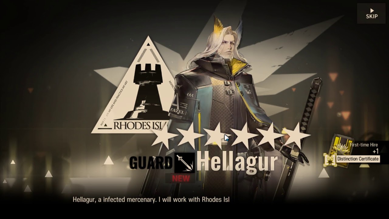 [Arknights] How to whale the Hellagur banner in 10 pulls - YouTube