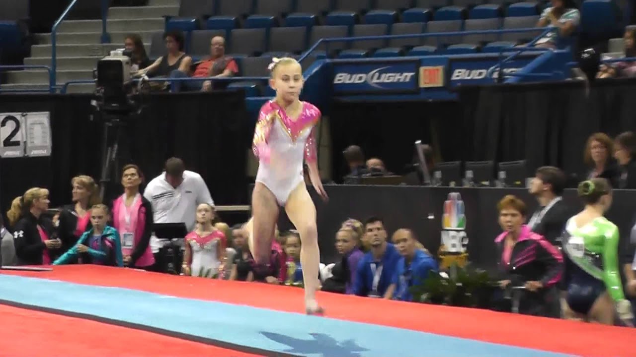 Molly Frack - Vault - 2013 P&G Championships - Jr. Women - Day 1 - YouTube