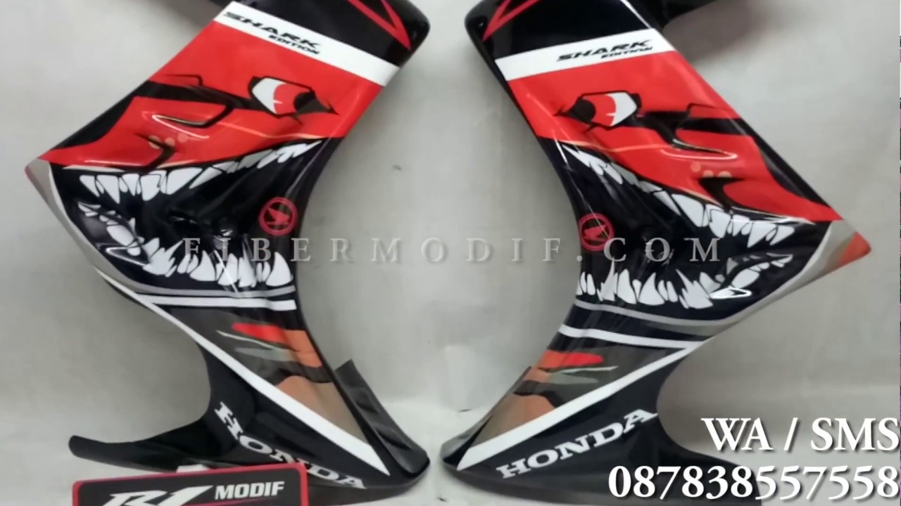 Half Fairing New Mega Pro Monoshock - Black Shark Edition - YouTube