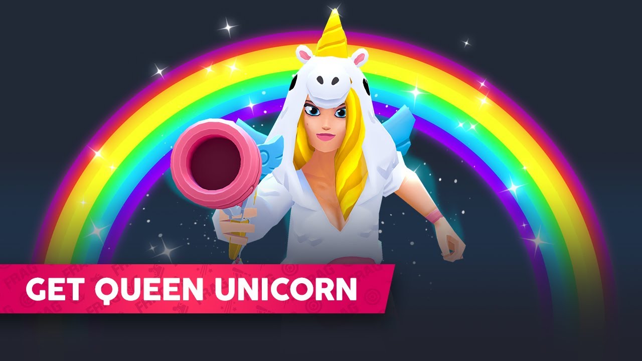 FRAG Memo | Get Queen Unicorn 🦄 - YouTube