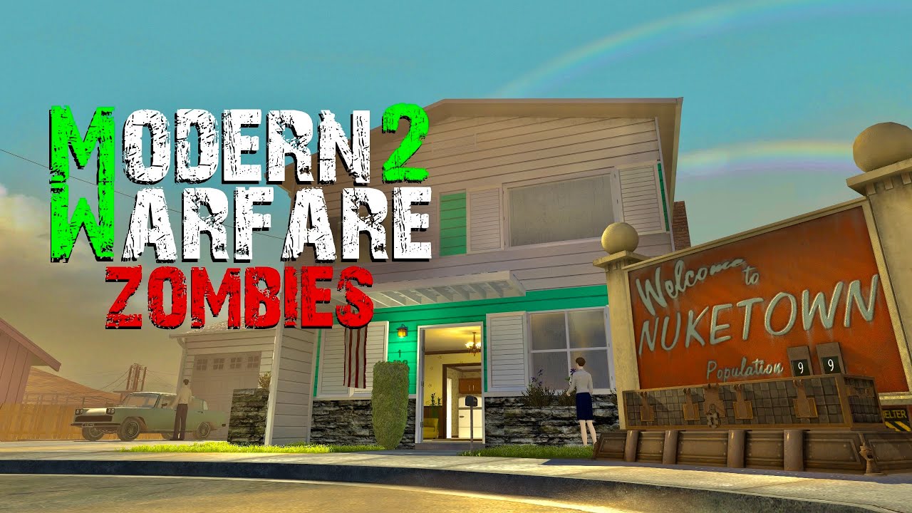 MW2 (2009) Custom Zombies: Black Ops Nuketown! - YouTube