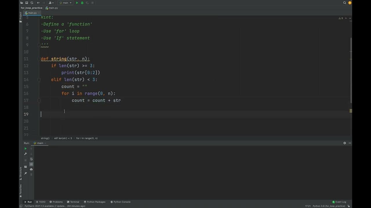 Python-Return the n copies of a given string if the length of that ...