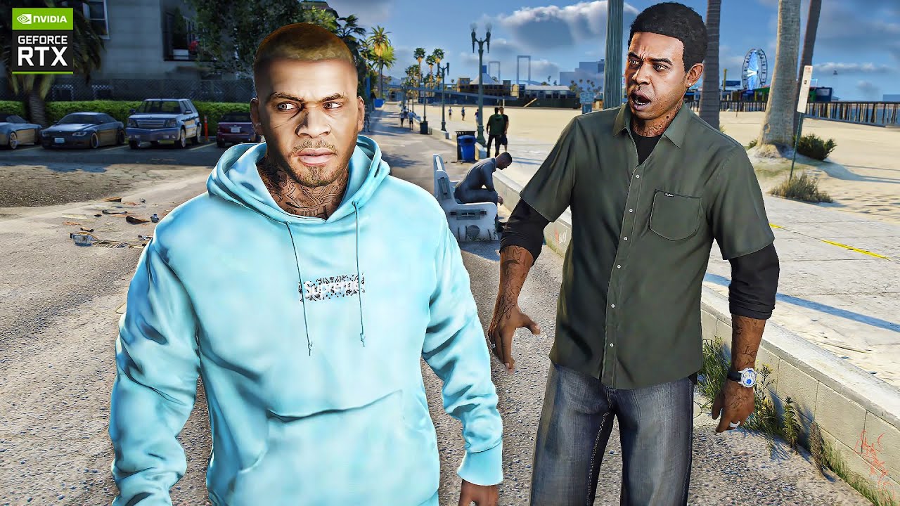 GTA V Mission Gameplay On RTX™ 4090 - Maxed-Out Graphics + DLAA Pure ...