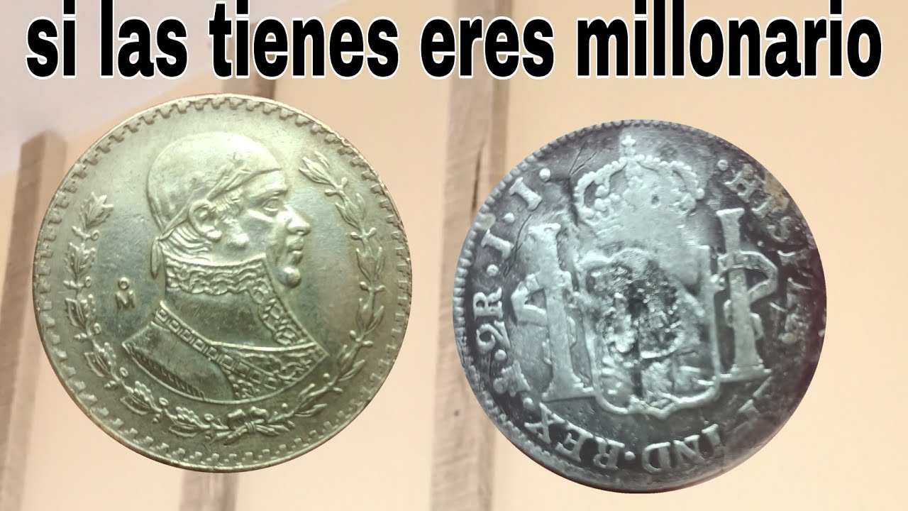 LAS 5 MONEDAS MAS BUSCADAS DE MEXICO. old coins. - YouTube