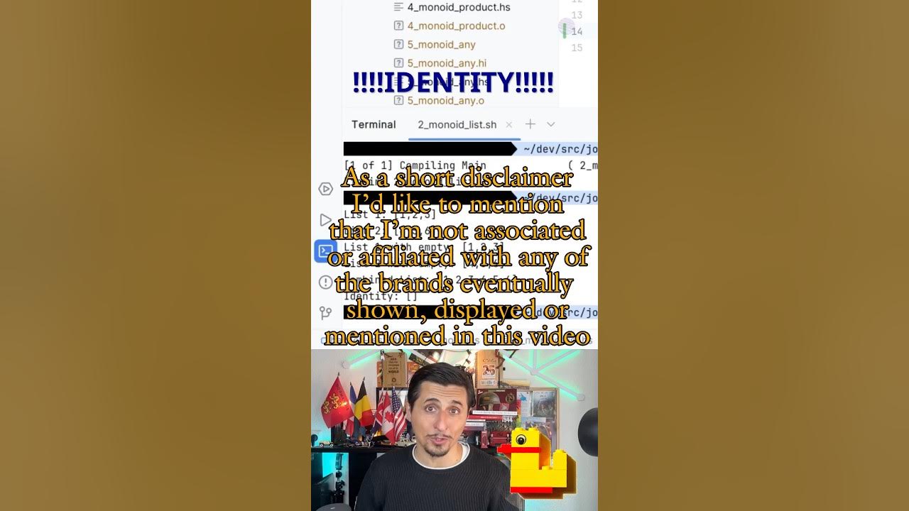 Get That Identity With Mempty Hugh Jesprotech Code Monoid Haskell Code Coding