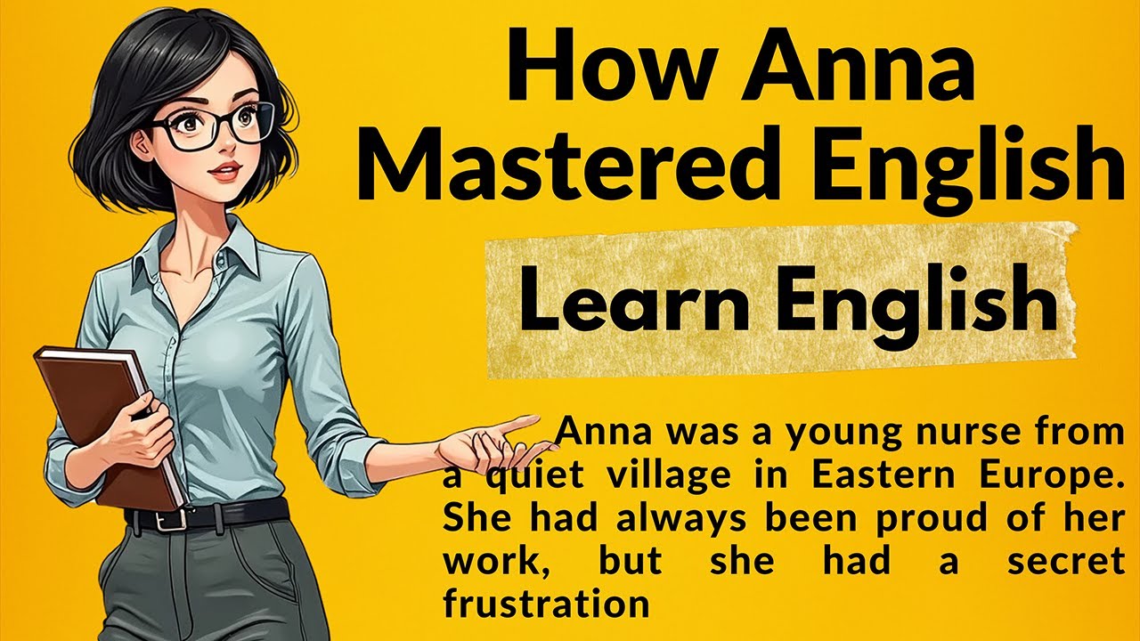 How Anna Mastered English🔥 Learn English Through Story 🔥 || Graded ...