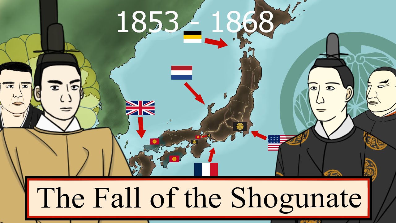 The Fall of the Shogunate (1853-1868) | Animated History - YouTube