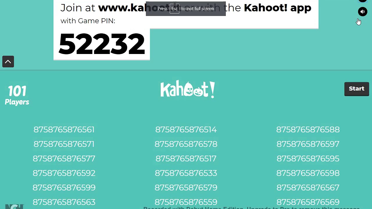 KAHOOT HACK!!?? - YouTube