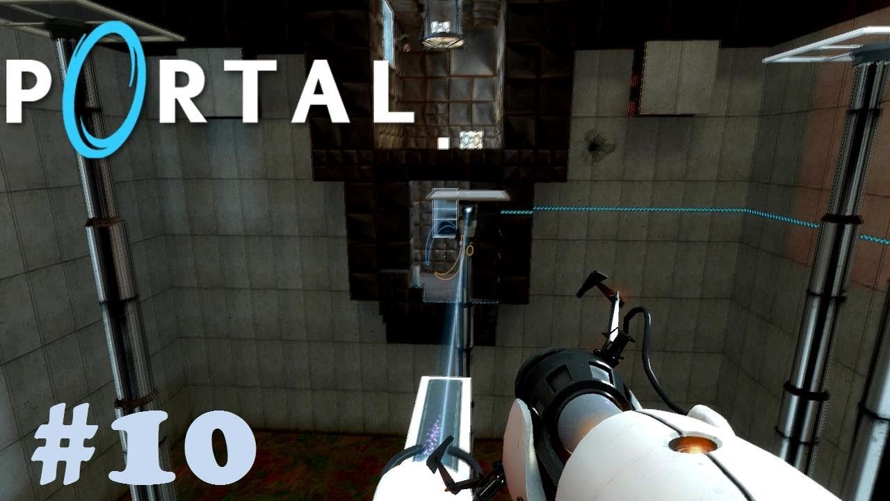 Portal Chapter 10 Walkthrough (Puzzle 18) - YouTube
