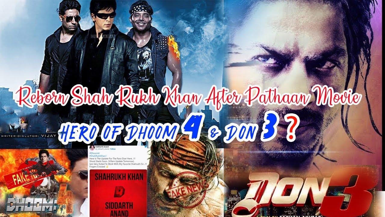 Reborn Shah Rukh Khan After Pathaan | Hero of Dhoom 4 & Don 3 ? | SRK ...