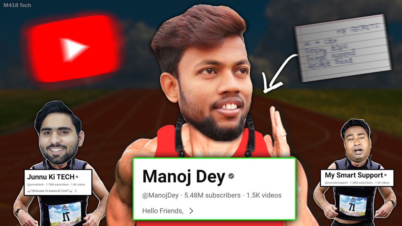 How @ManojDey is Beating every Youtube channel in his niche! | Manoj ...