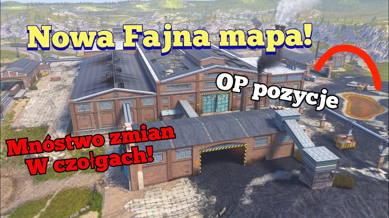 Nowa mapa - Fabryka Duchów (Pilzno) - World of Tanks Blitz - YouTube