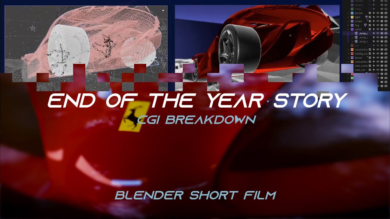 Car Animation | CGI Breakdown | Blender Short Film - YouTube